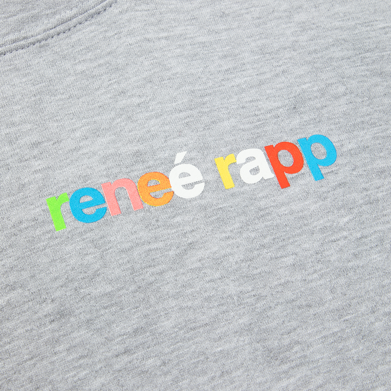 Everything to Everyone Hoodie Grey - Reneé Rapp Official Store