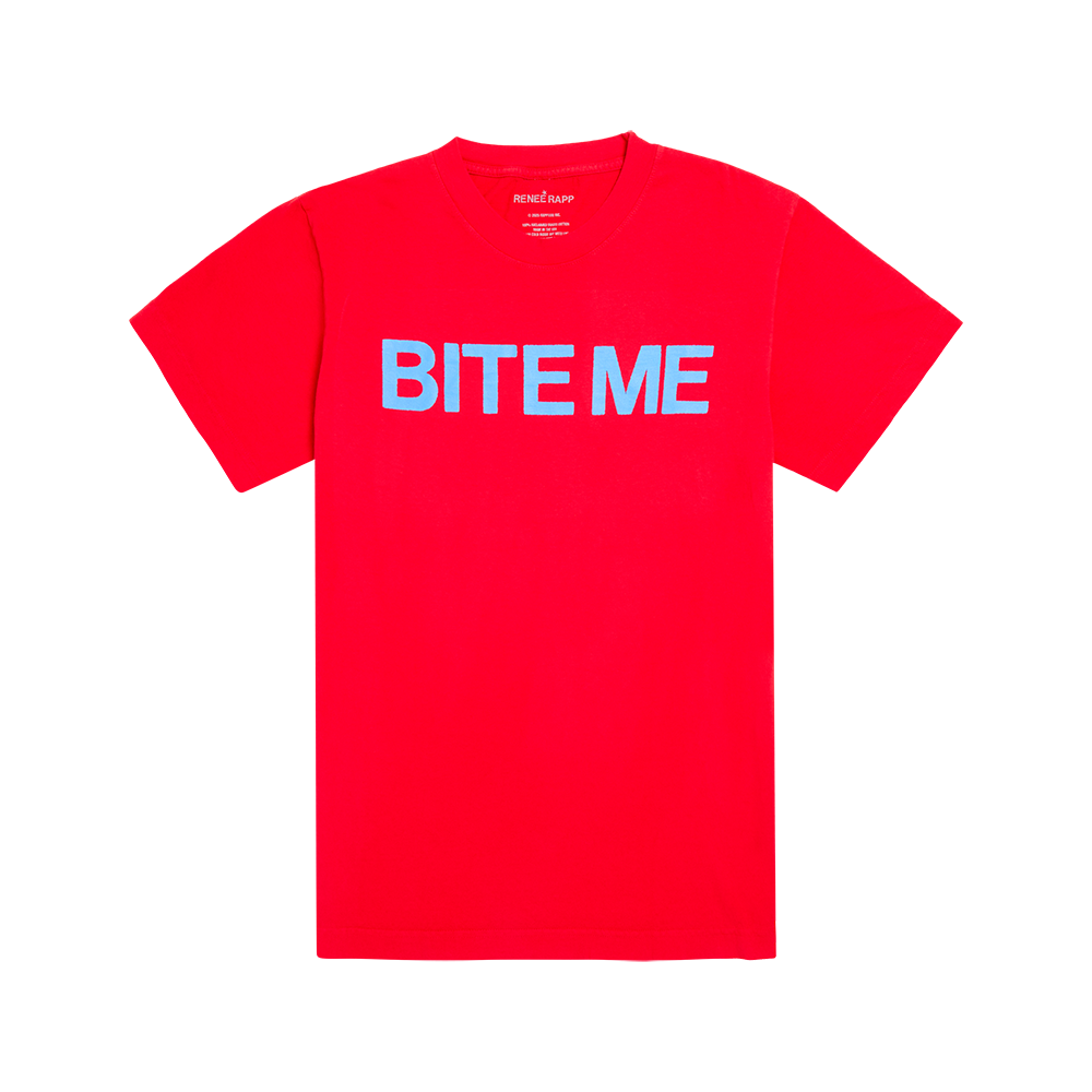 RED BITE ME T-SHIRT - Reneé Rapp Official Store