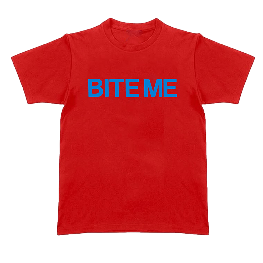 RED BITE ME T-SHIRT - Reneé Rapp Official Store