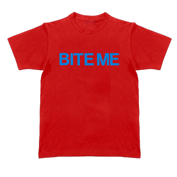 RED BITE ME T-SHIRT - Reneé Rapp Official Store