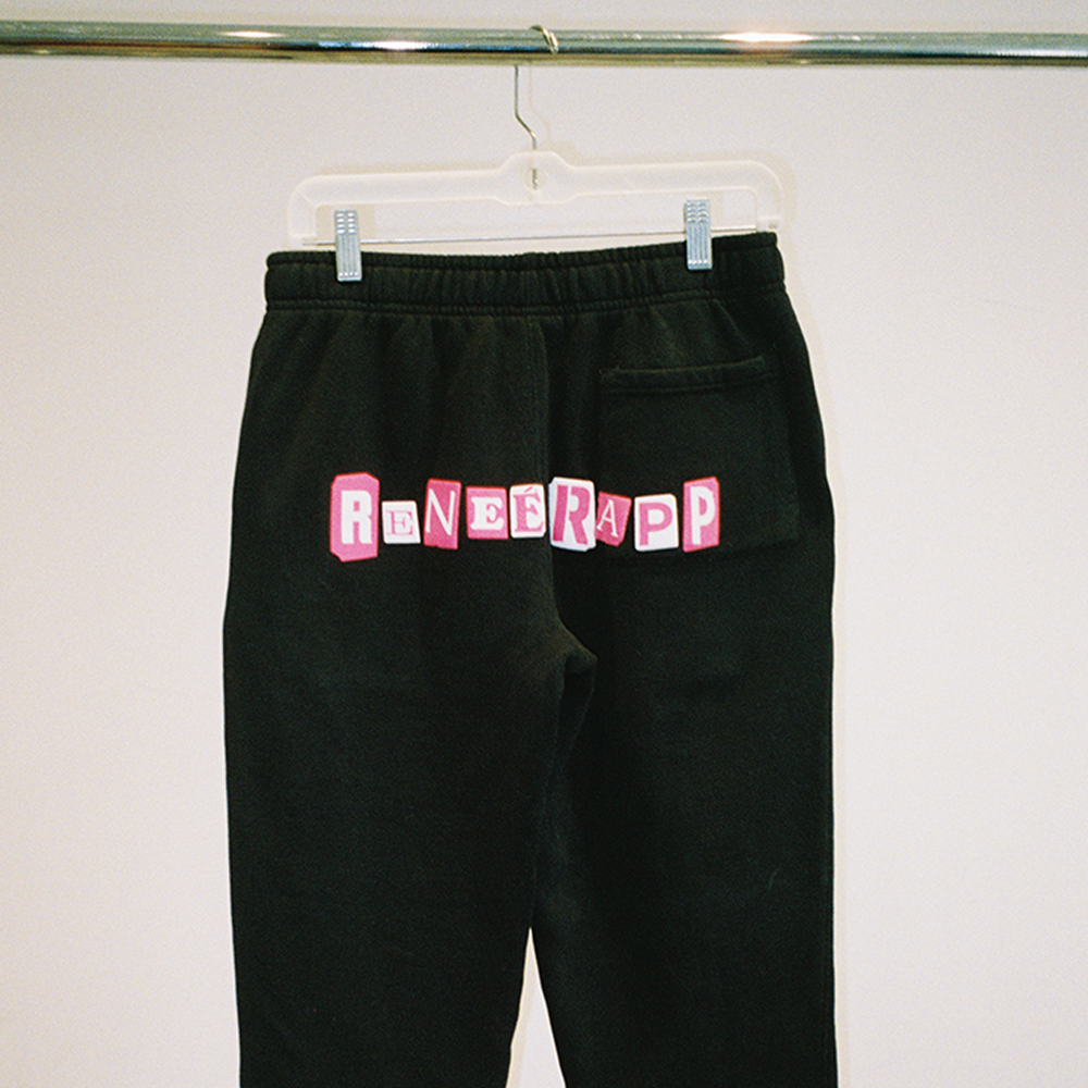 Kiss Sweatpants Black Reneé Rapp Official Store